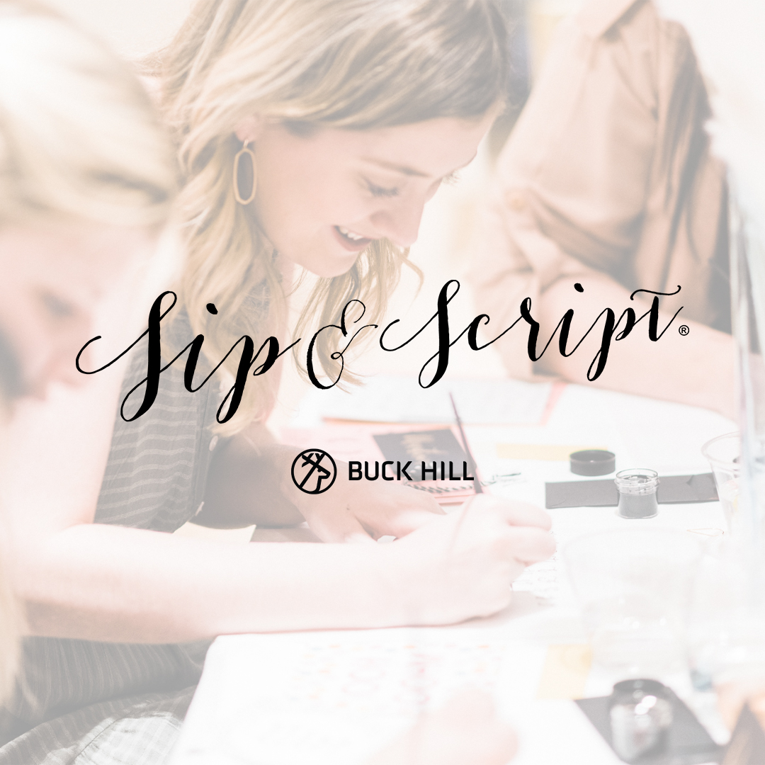 Sip & Script – Modern Calligraphy for Beginners - Buck Hill